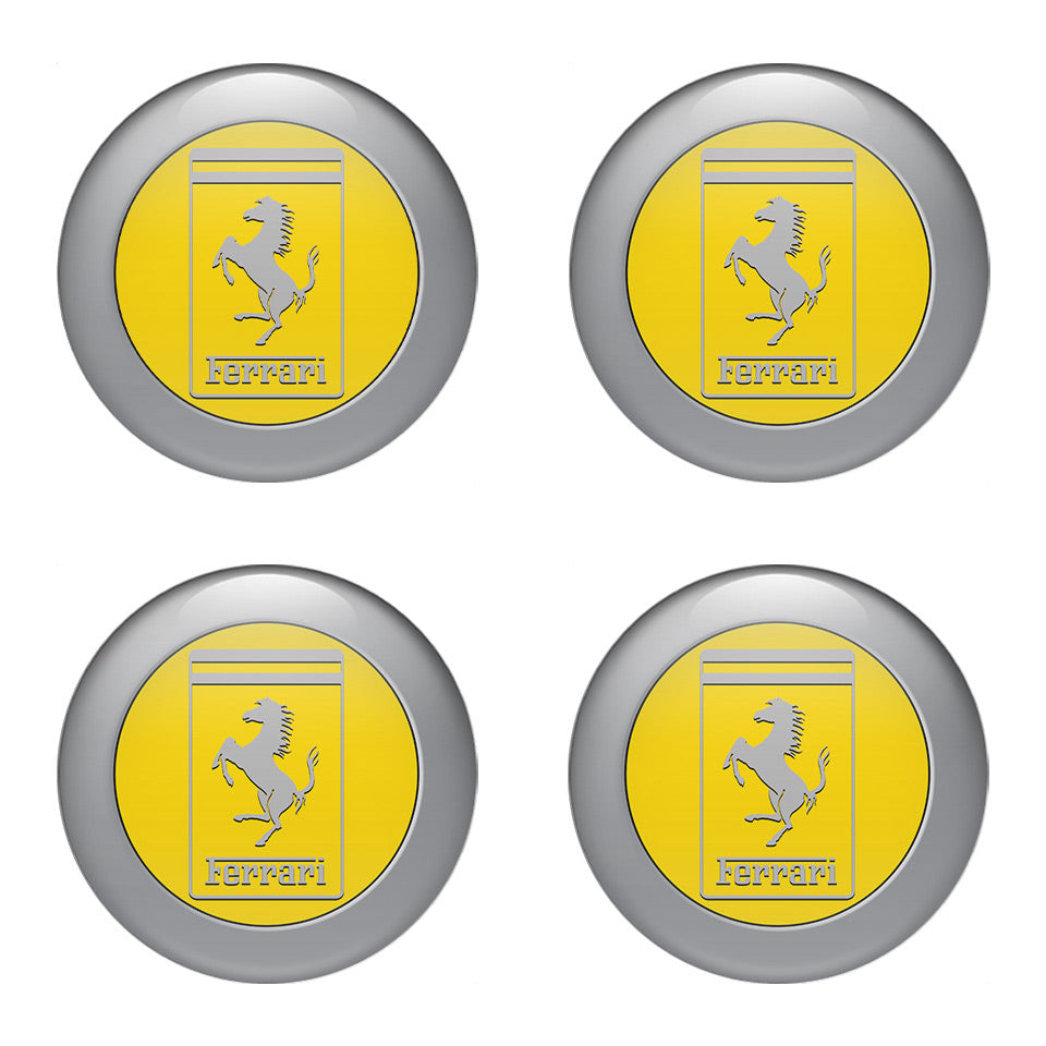 FERRARI Emblems for Wheel Center Caps