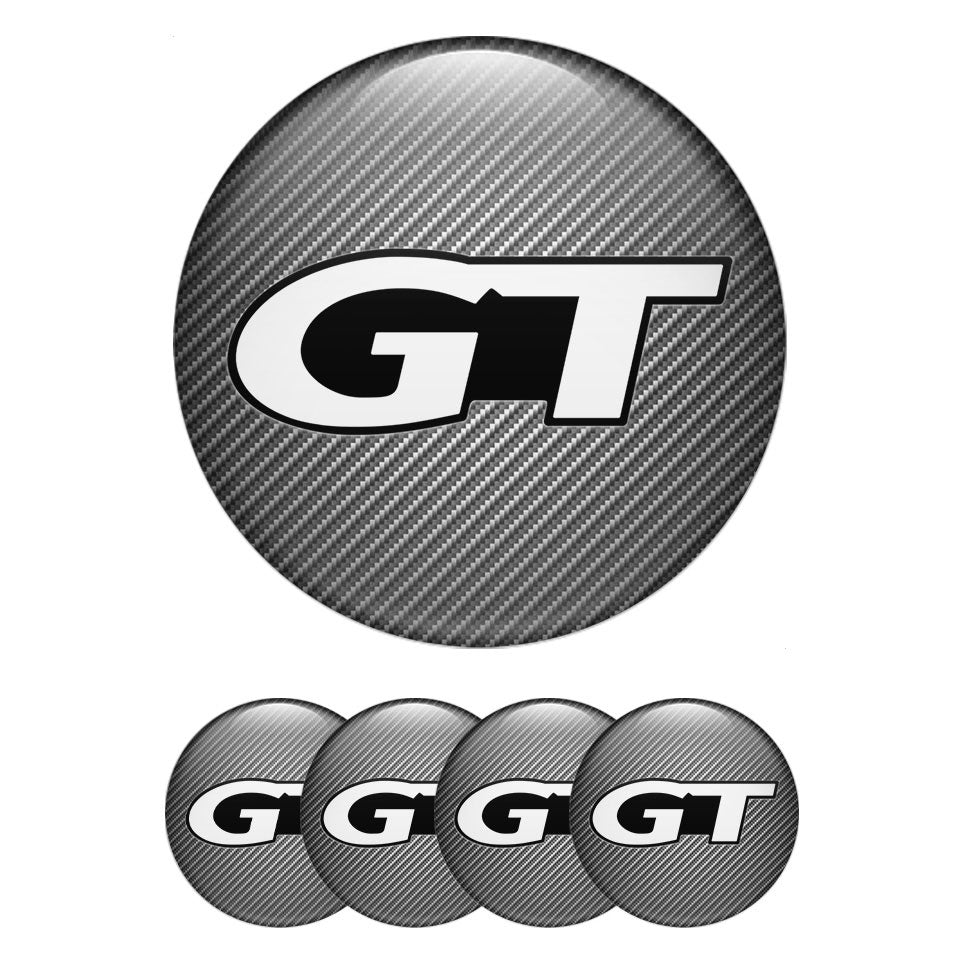 GT Silicone Stickers for Wheel Center Caps